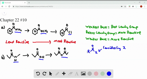 Interconversion of acid derivatives by nucleophilic acyl substitution ...