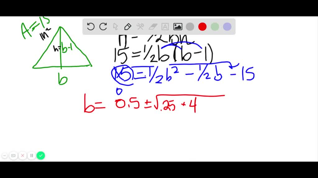 SOLVED:Write an equation and solve. Chandra cuts fabric into isosceles ...