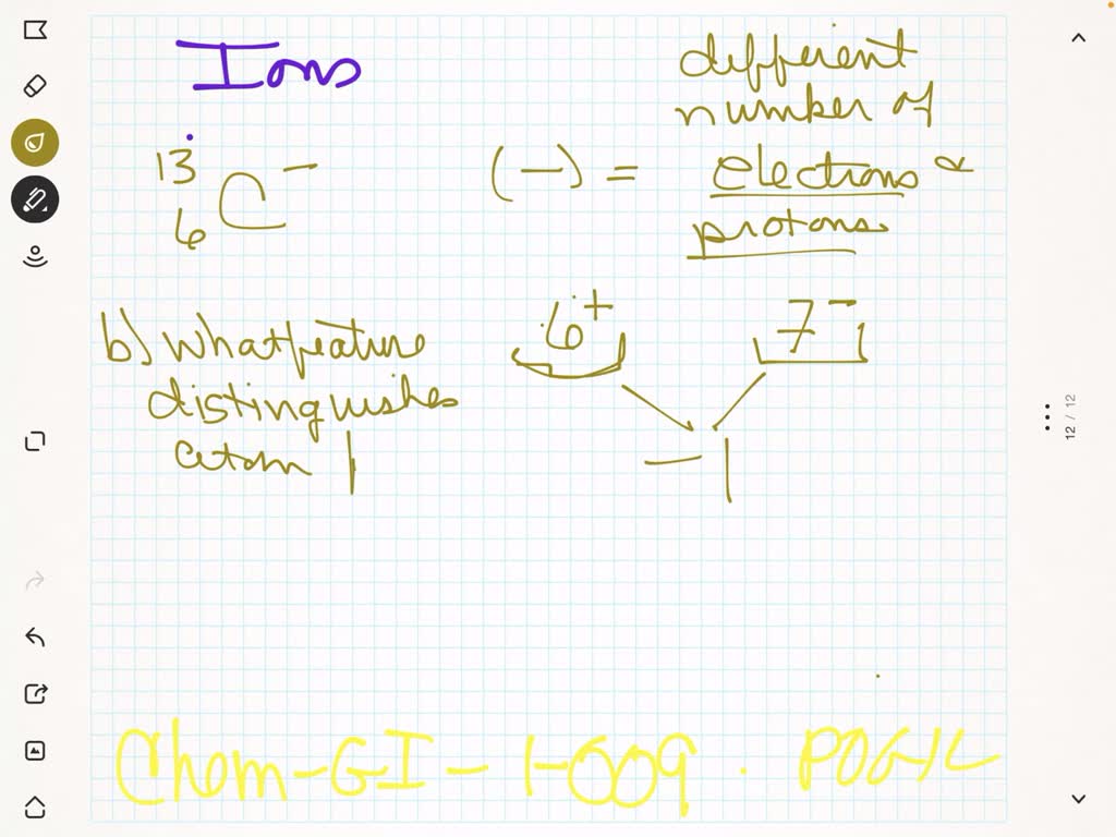SOLVED:In terms of the numbers of protons, neutrons and electrons: a ...