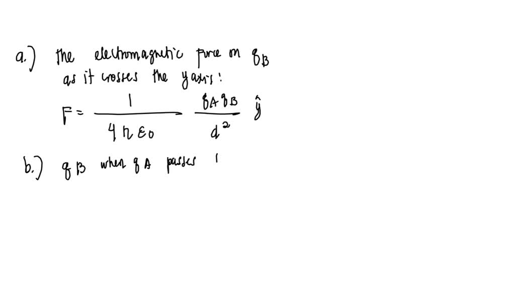 Magnetism Rewrite F=B q v to find v in terms of F, q, and B . | Numerade