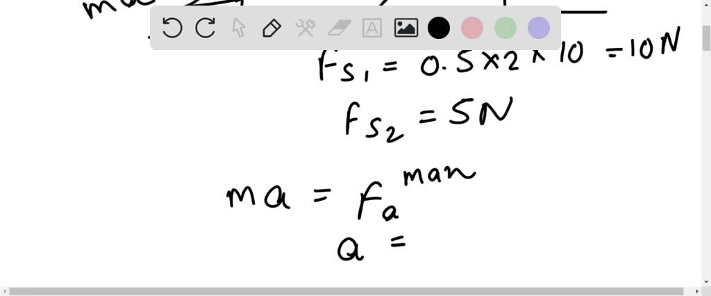 Three blocks A, B and C of masses 2 kg, 3 kg and 4 kg are placed as shown. Coefficient of ...