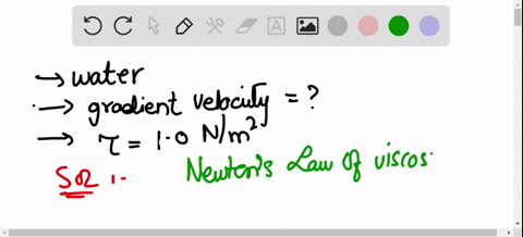 SOLVED: For flowing water, what is the magnitude of the velocity ...