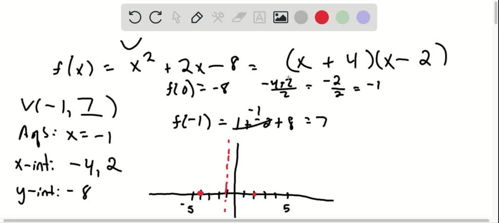 SOLVED:In Problems 31-44,(a) graph each quadratic function by determining whether its graph ...