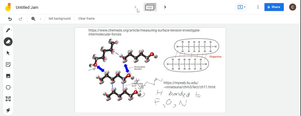 SOLVED:Consider the following organic molecules, which have ...