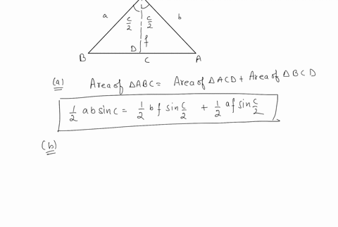 SOLVED:Heron's formula: Approximately 2000 years ago, Heron of ...