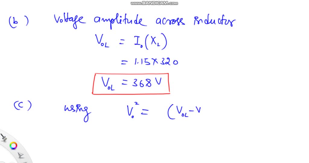 A Series Rlc Circuit Contains A 4 K Ωresistor An Inductor With An Inductive Reactance Of 3 5 K