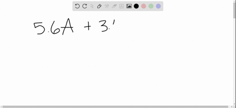 ⏩SOLVED:Explain why the expression 5.6 A+3.4 a cannot be simplified. | Numerade