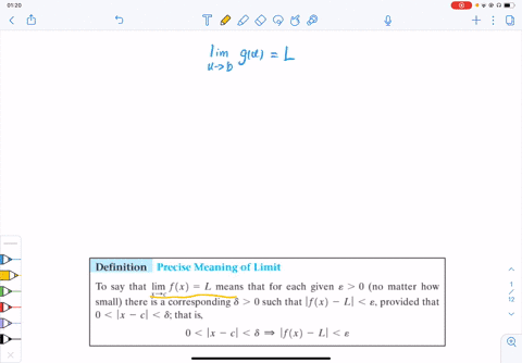 ⏩SOLVED:Give the appropriate ε-δdefinition of each statement. limu… | Numerade