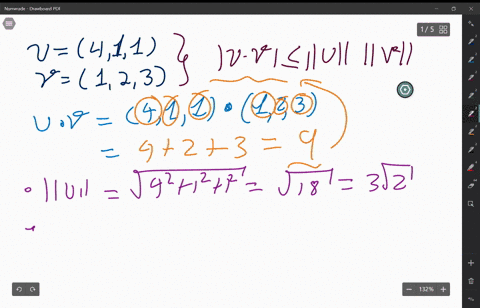 SOLVED:Let 𝐚=(1,2,2), 𝐛=(0,0,-3), and 𝐜=(-2,4,-3). Compute 𝐚,𝐛, and 𝐜 ...