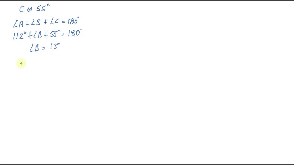 SOLVED:Two sides and an angle (SSA) of a triangle are given. Determine whether the given ...