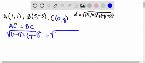 SOLVED: Distance Formula In these exercises we use the Distance Formula ...