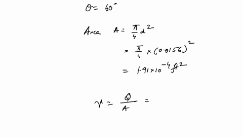 A rotating dishwasher arm delivers at 60^∘ C to six nozzles, as in Fig ...