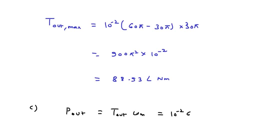 SOLVED The Torque Coefficient Of A Particular Design Of A Hydraulic Coupling Is Given solved-the-torque-coefficient-of-a-particular-design-of-a-hydraulic-coupling-is-given