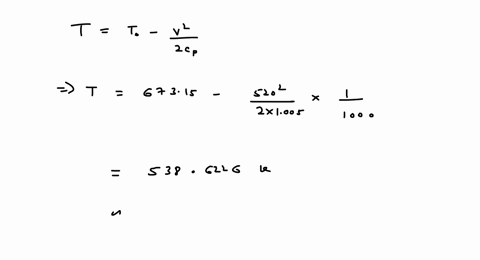 SOLVED:How and why is the stagnation enthalpy h0 defined? How does it ...