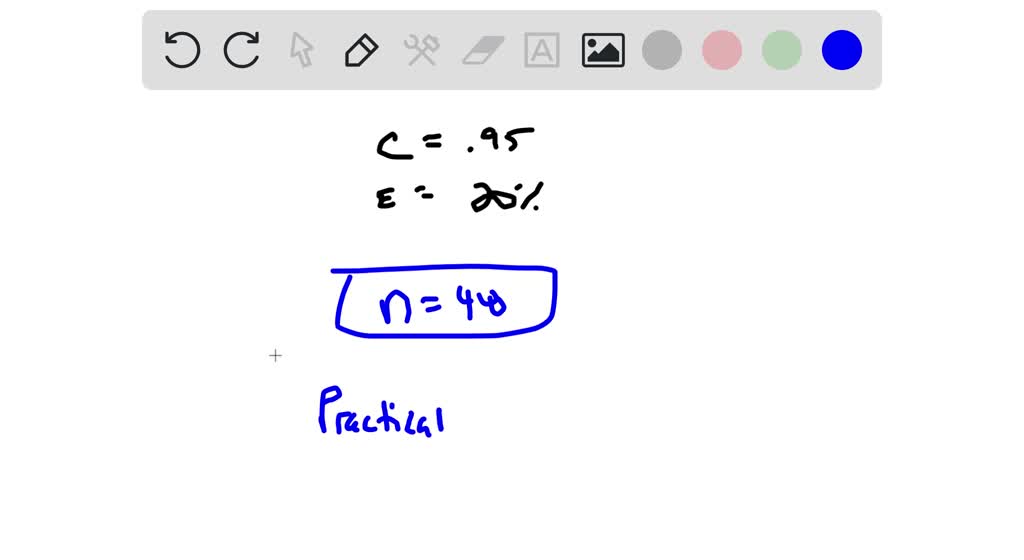 SOLVED:You want to estimate the standard deviation of the annual ...