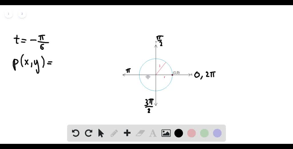23-36= Terminal Points Find the terminal point P(x, y) on the unit ...