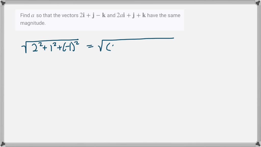 SOLVED:Resolve a vector into two perpendicular components so that: (i ...