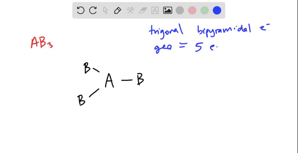 SOLVED:An AB3 molecule is described as having a trigonalbipyramidal ...