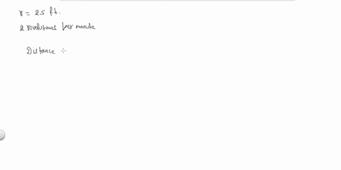 ⏩SOLVED:A Ferris wheel has a radius of 25 feet. The wheel is… | Numerade