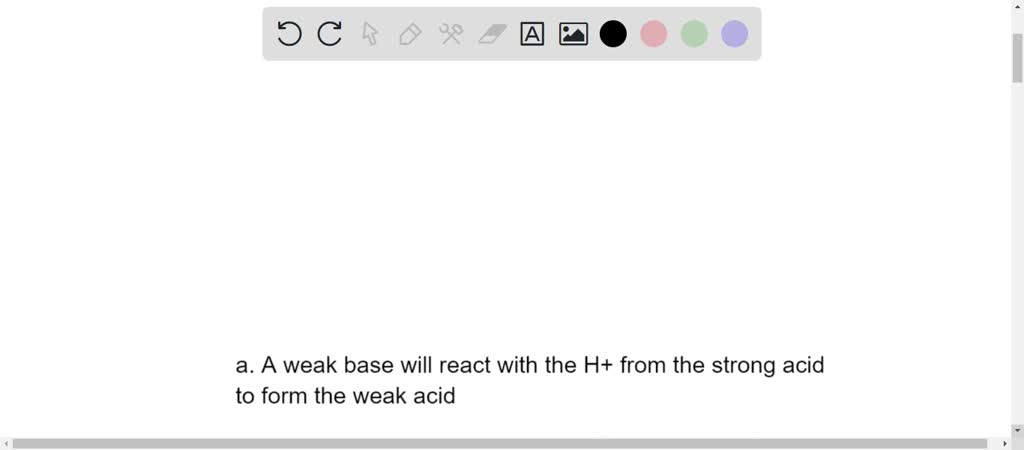 The carbonic acid buffer plays an important role in blood chemistry. a ...