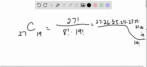 SOLVED:Evaluate the number of combinations or permutations two ways: a. Using factorials, as in ...