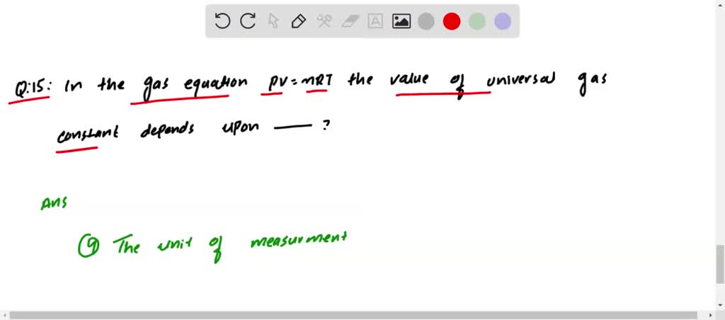 SOLVED:The gas constant R has units (1) erg k^-1 mol^-1 (2) lit atm k ...