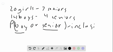 SOLVED:For Exercises 20-23, determine whether the events are mutually ...