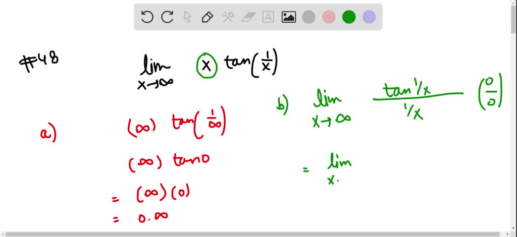 SOLVED:(a) describe the type of indeterminate form (if any) that is ...