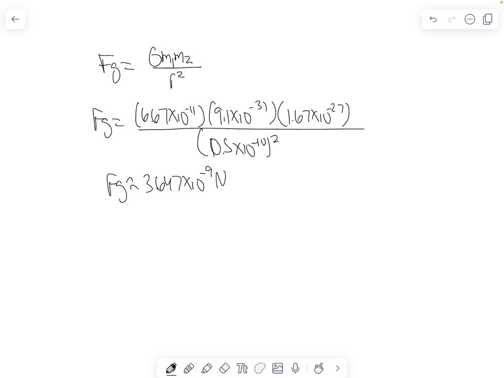 Calculate The Electrical Force Of Attraction Between A Positive And