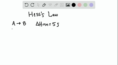 SOLVED:State Hess's law. Explain, with one example, the usefulness of ...