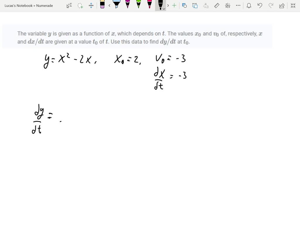 ⏩SOLVED:The variable y is given as a function of x, which depends on… | Numerade
