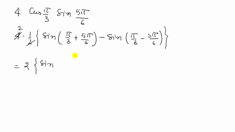 SOLVED:Use the product-to-sum formulas to write the product as a sum or ...