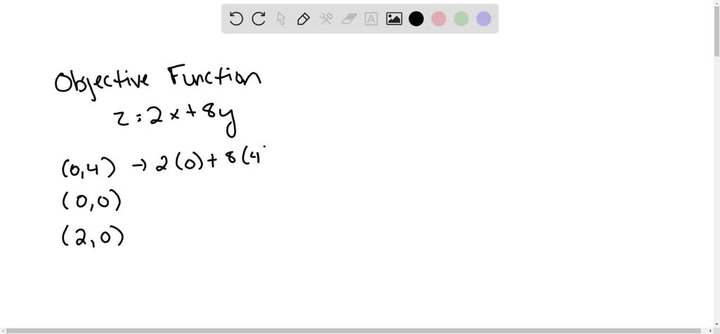 ⏩solved Find The Minimum And Maximum Values Of The Objective… Numerade