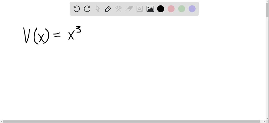 a If V Is The Volume Of A Cube With Edge Length SolvedLib
