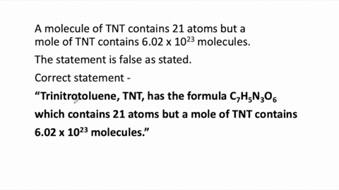 SOLVED: Assess The structure of the TNT molecule is shown in Figure 10. ...