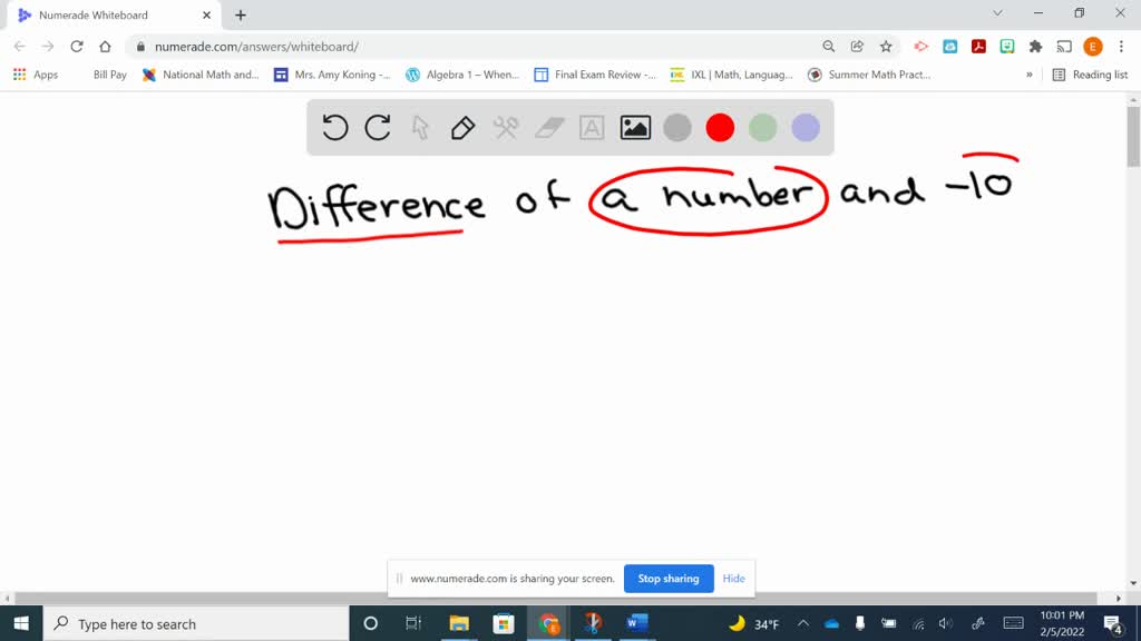⏩SOLVED:Translate each phrase to an expression. Use x to represent… | Numerade