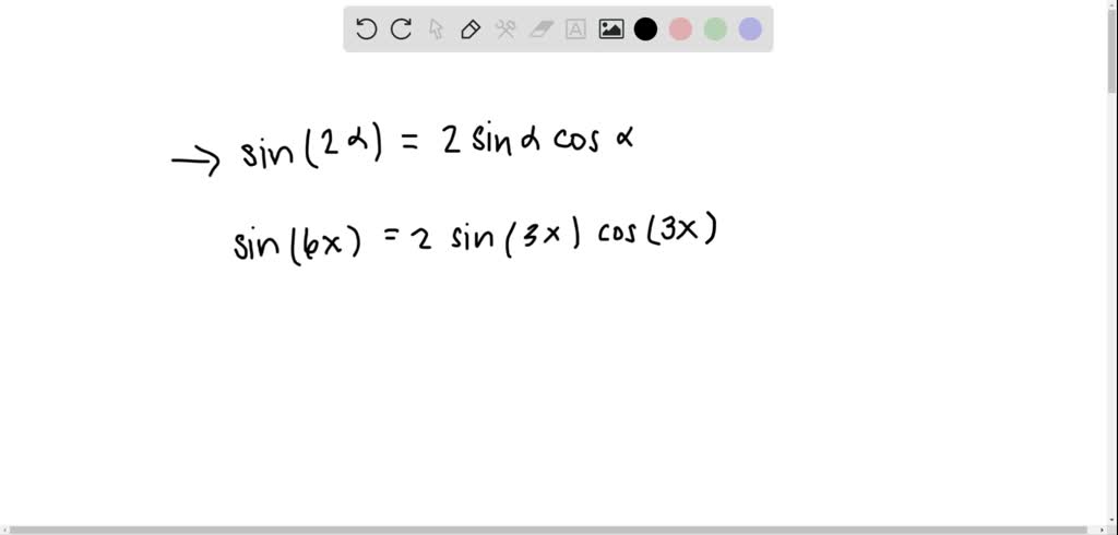 Use a double-angle identity to find exact values for the following ...