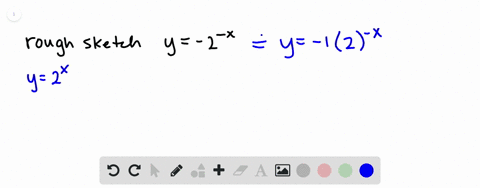 Make a rough sketch of the graph of the function. Do not use a calculator. Just use the graphs ...