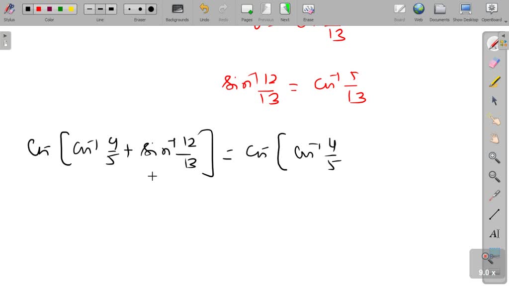 SOLVED Find Each Value Without Using A Calculator Cos cos 1 4 5
