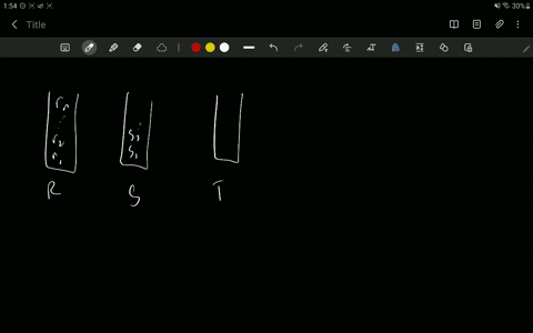 ⏩SOLVED:Suppose you have three nonempty stacks R, S, and T .… | Numerade