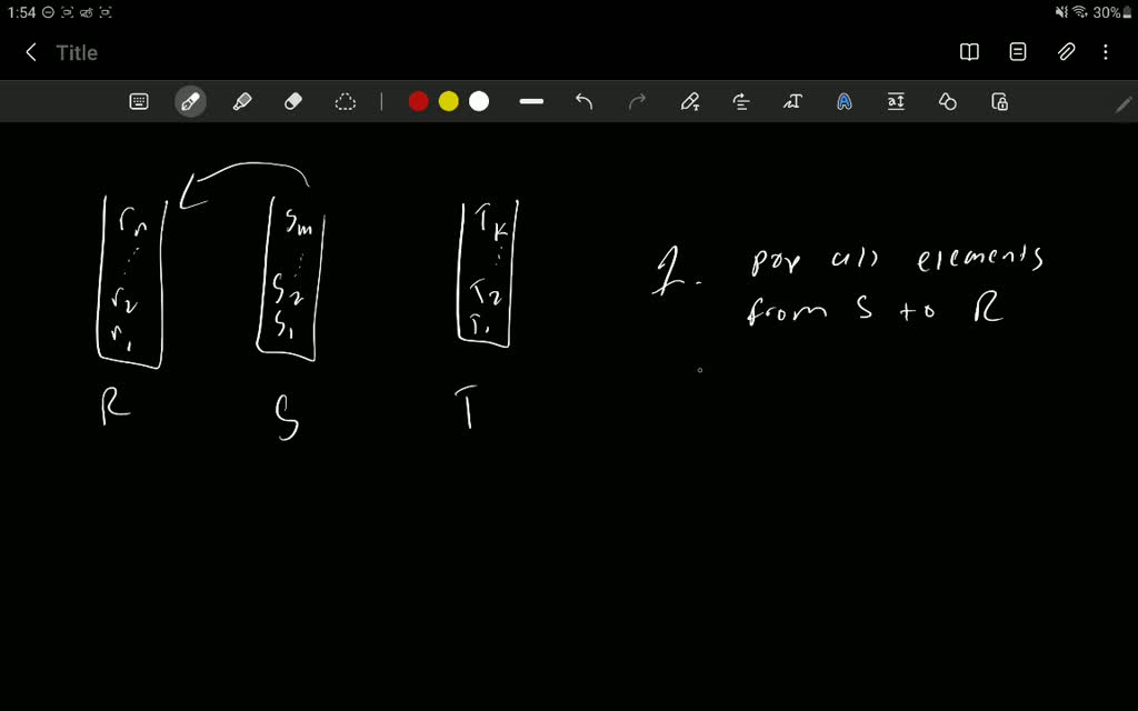 ⏩SOLVED:Suppose you have three nonempty stacks R, S, and T .… | Numerade