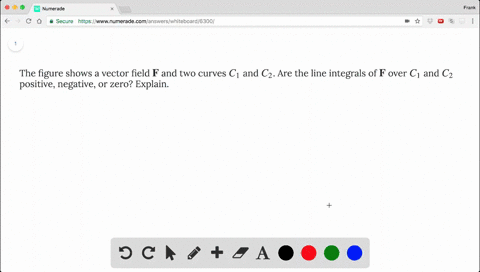 SOLVED:Let \textbf{F} be the vector field shown in the figure. (a) If C ...