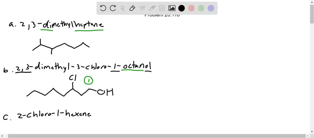 SOLVED:Write a structural formula for each of the following compounds ...