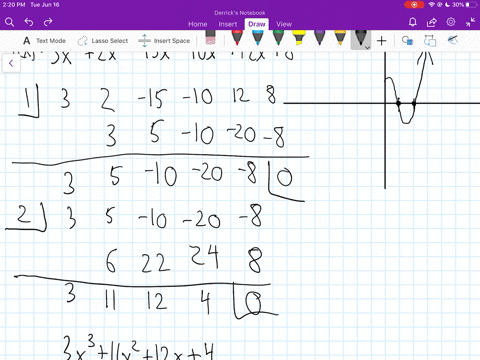 SOLVED:Exercises 53-60 show incomplete graphs of given polynomial functions. a. Find all the ...