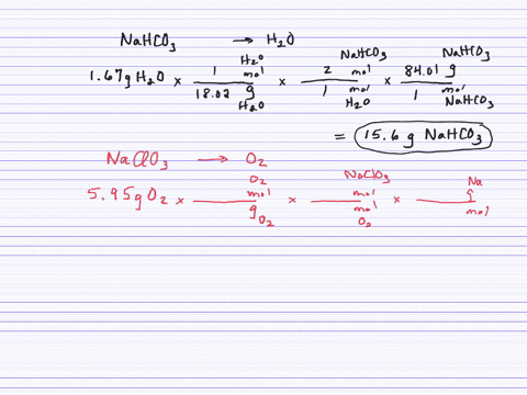 SOLVED:A 100.0 -g mixture made up of NaClO3, Na2 CO3, NaCl, and NaHCO3 ...