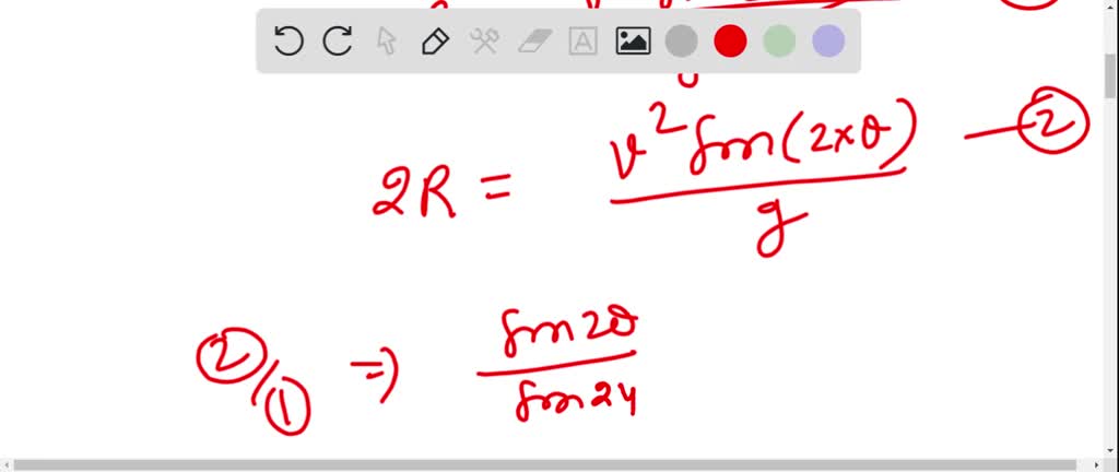 SOLVED:A projectile is launched from ground level at an angle of 12.0^∘ ...