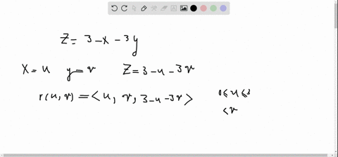 SOLVED:Surface area using a parametric description Find the area of the following surfaces using ...
