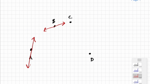 SOLVED:List the points A, B, C and D in order of increasing slope of the tangent line. (GRAPH ...