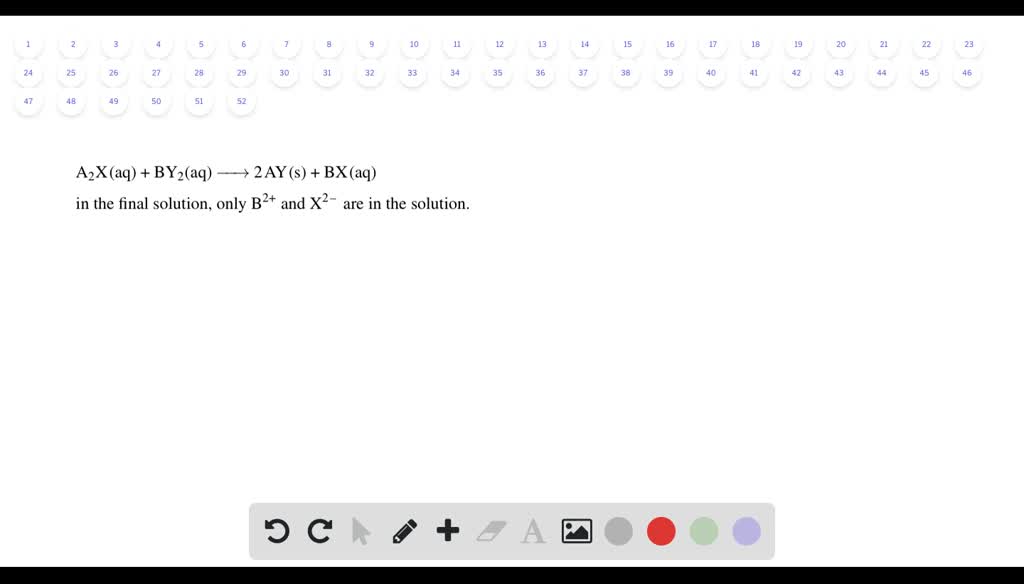 SOLVED:Consider the generic ionic compounds with the formulas A2 X and ...