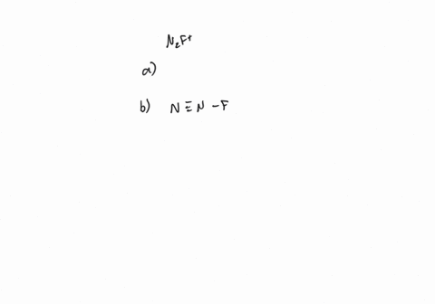 SOLVED:The cation N2 F^+ is isoelectronic with N2 O. a. What does it ...